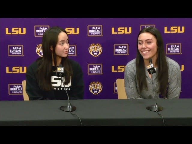 "Didn't think I was done did you?"- LSU Tigers gymnast Alexis Jeffrey ...