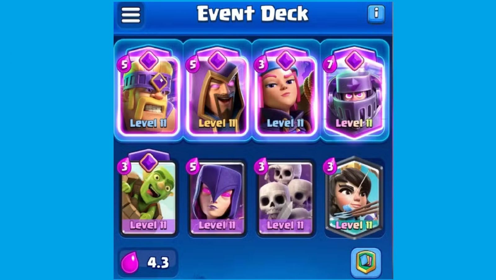 5 best Clash Royale Evolution Mayhem event decks
