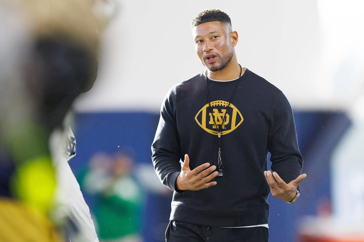 CFB insider drops bold Marcus Freeman-CJ Carr prediction as Notre Dame ...