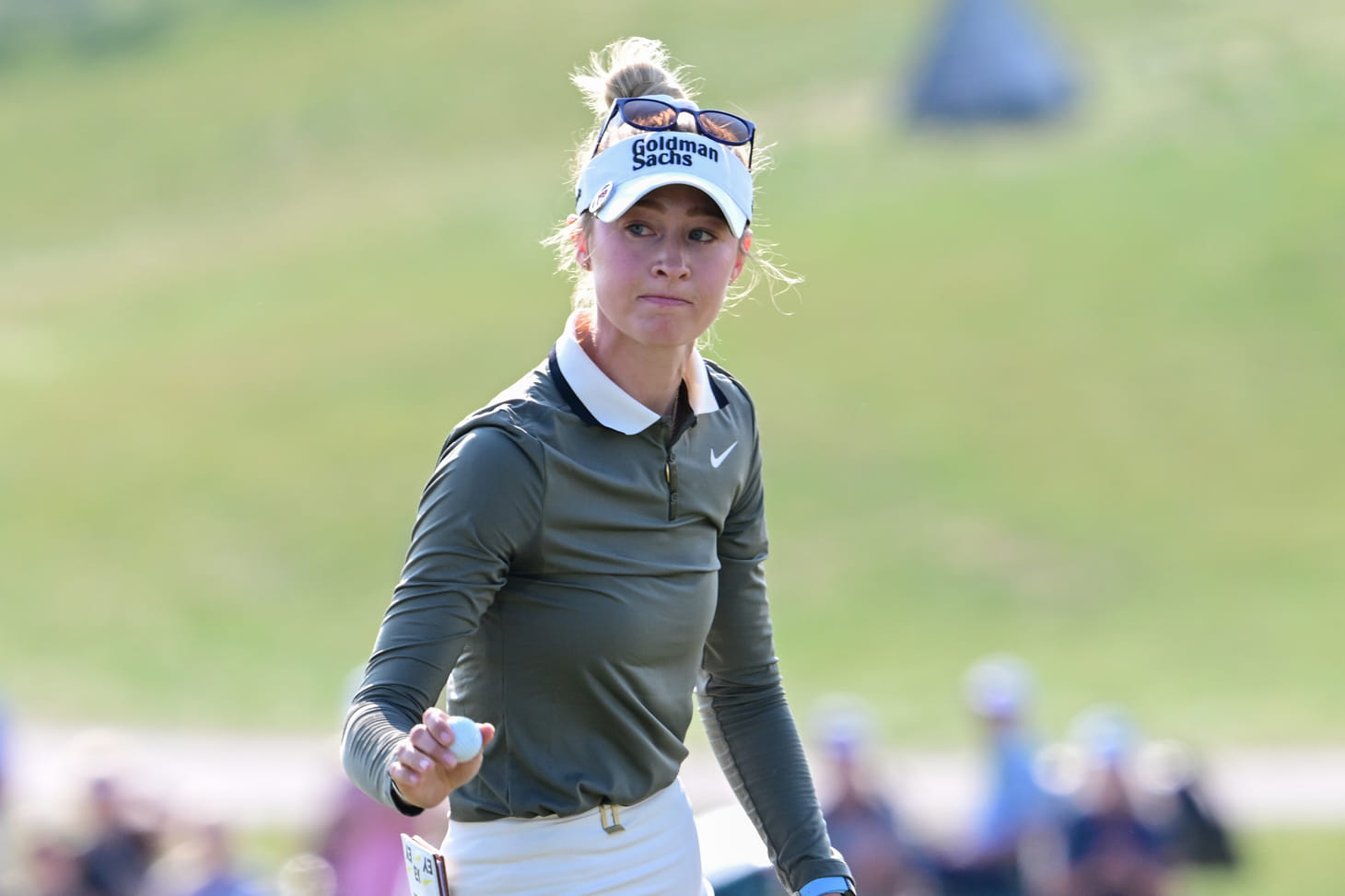 Nelly Korda gives a glimpse of the "best sound in golf" amid LPGA Meijer Classic absence