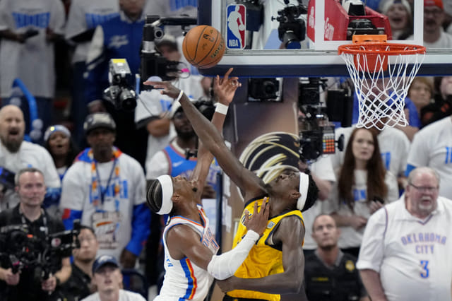 Indiana Pacers vs OKC Thunder game player stats and box score for June ...