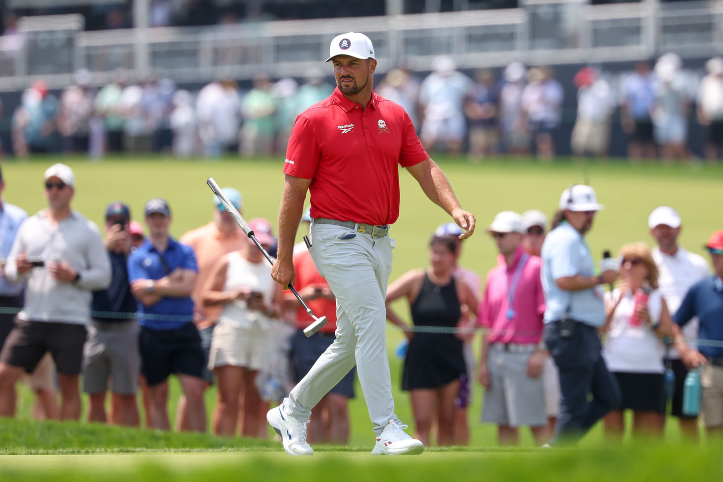 How did Bryson DeChambeau perform in Round 1 of the 2025 US Open?
