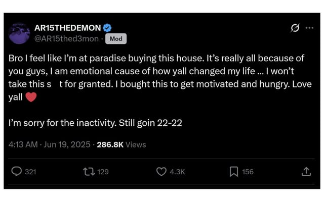 "I feel like I'm at paradise": Adin Ross says he is "broke again" after ...