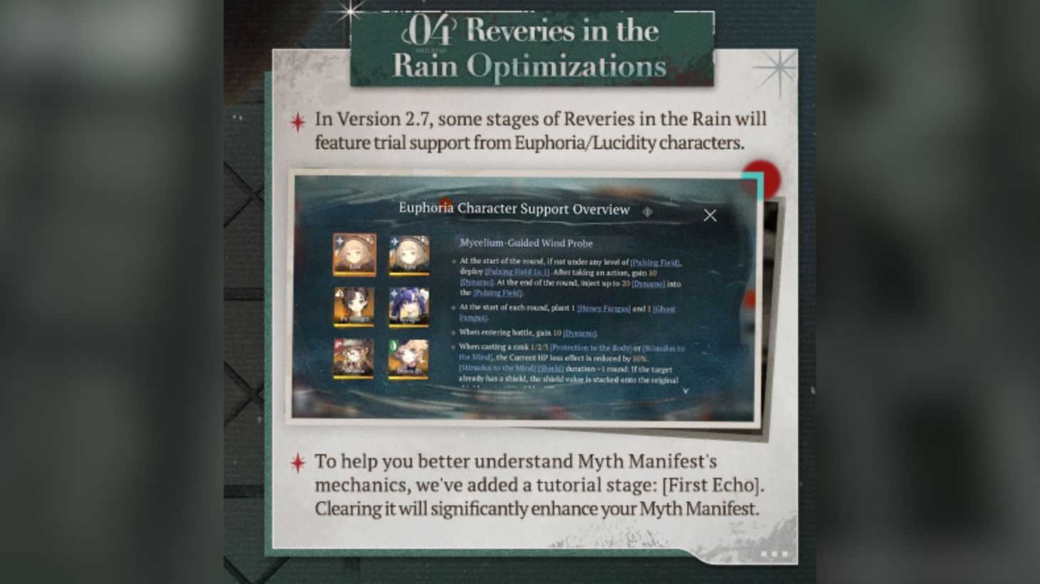 Reverse 1999 version 2.7 Devs Broadcast: Free 6-star, Unilogs, and optimizations