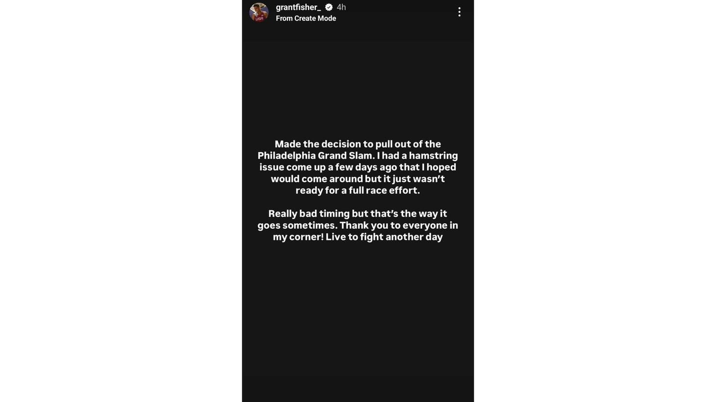 Olympic medalist Grant Fisher reveals reason behind opting out of GST ...