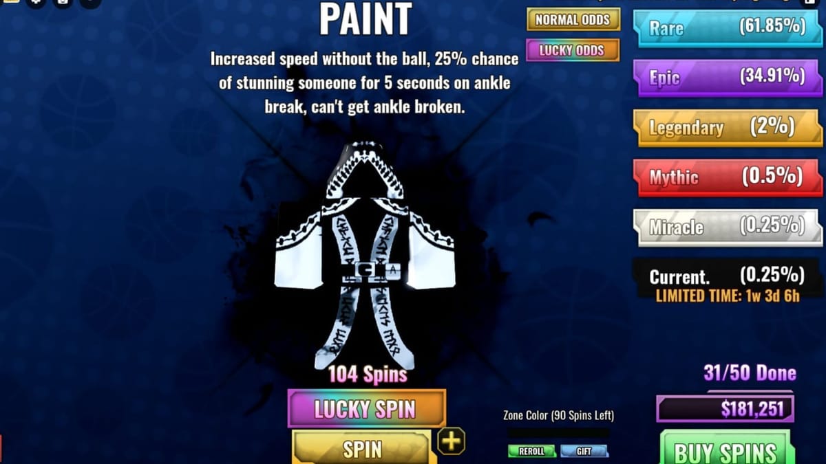 Basketball Zero: Tatlis Style and Paint Zone guide