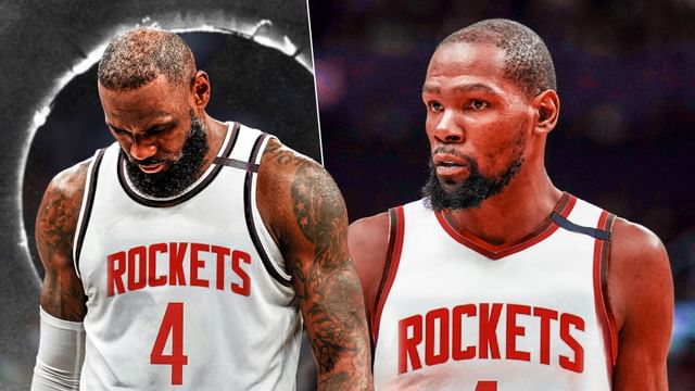New blockbuster three-team trade proposal sends LeBron James to Rockets ...