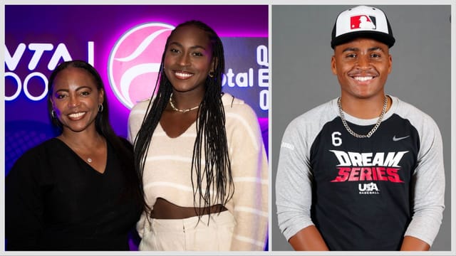 Coco Gauff's mother, Candi, lovingly shows her support as son Codey ...