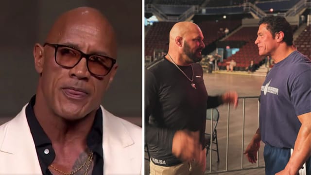 [VIDEO] WWE icon The Rock inducts UFC legend Mark Kerr into the Hall of ...