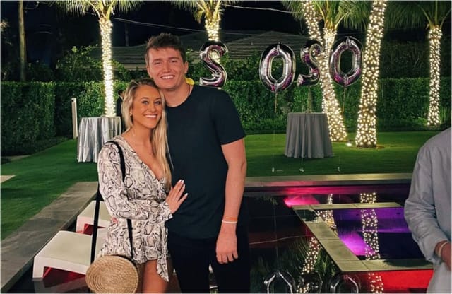 Drew Lock’s wife Natalie embraces 2nd pregnancy moments while posing ...