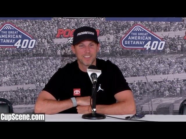 Why Denny Hamlin chose the name Jameson Drew for his newborn son
