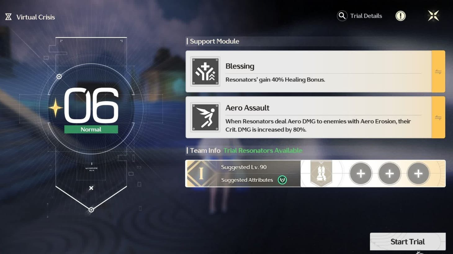 Wuthering Waves Virtual Crisis: Frontier Trials event guide