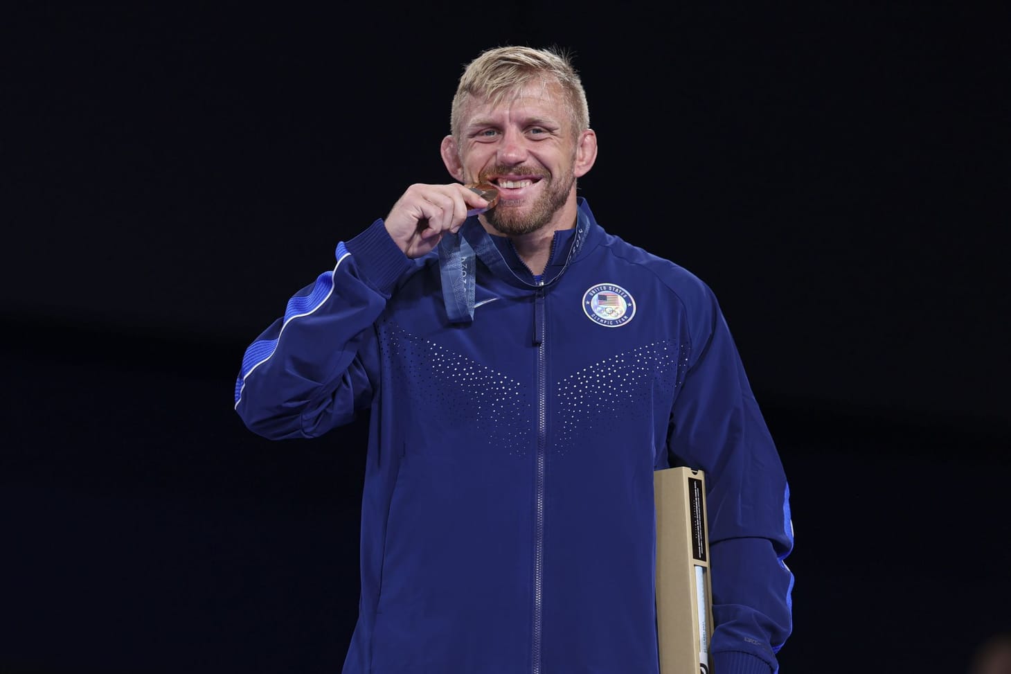 Kyle Dake, David Carr and other wrestlers react as NCAA champion ...