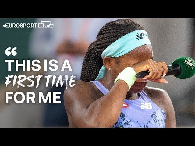 "My little brother was crying & I felt so bad" - When Coco Gauff opened ...