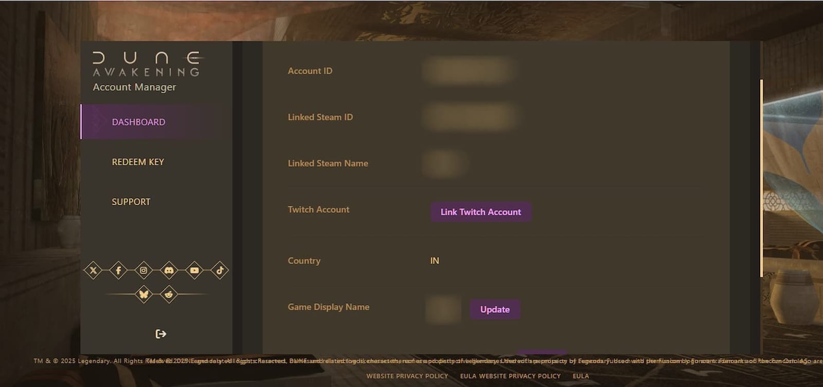 Dune Awakening Twitch drops (June 2025)