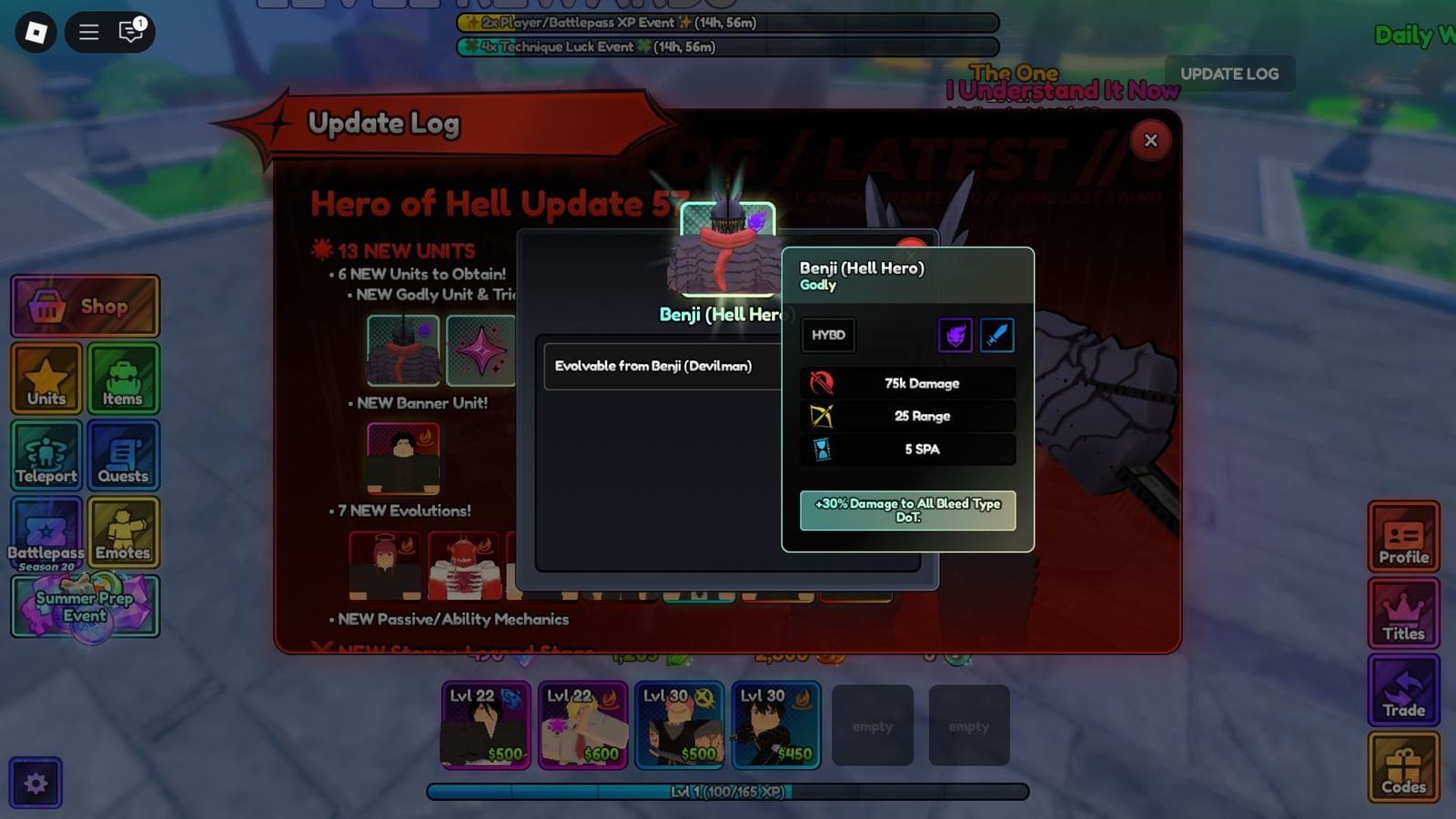 How to get Benji (Hell Hero) in Anime Last Stand