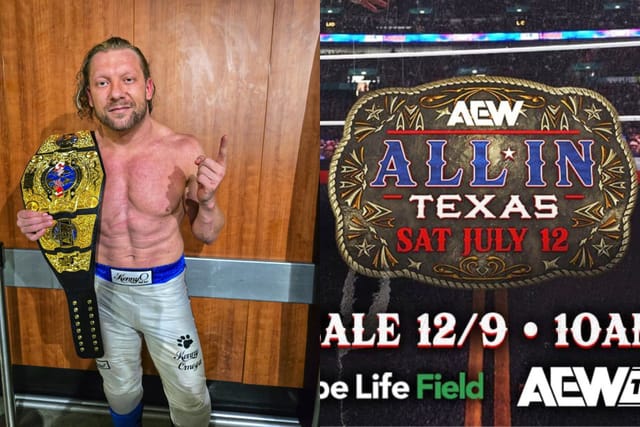 Kenny Omega breaks silence after AEW officially announces historic match for All In