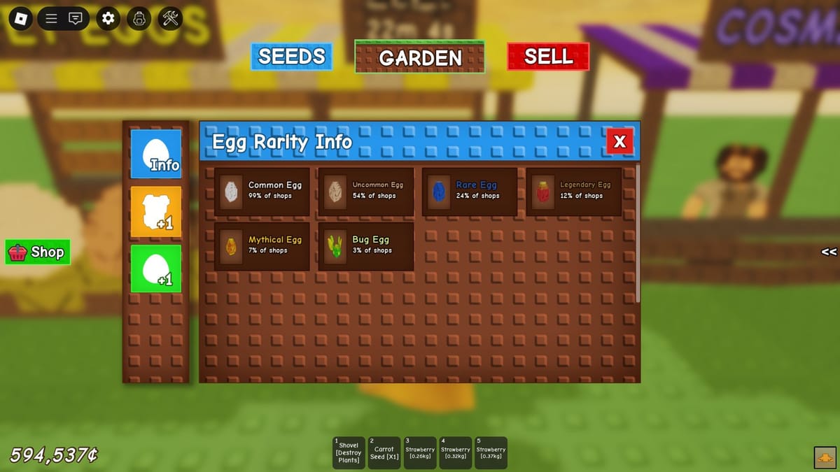 What does Sea Otter do in Grow a Garden?