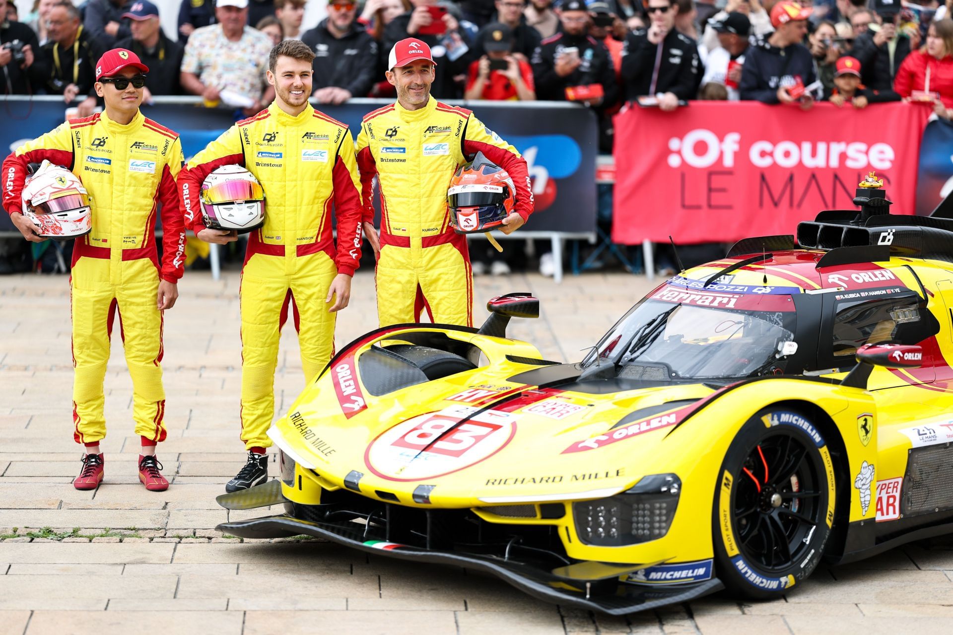 LeMans 24 hours: Ferrari makes it 3 in a row as Robert Kubica brings it home for the Italian brand