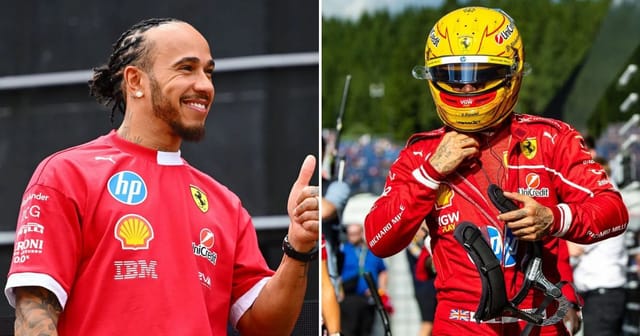 Lewis Hamilton sets outlandish target after career-best Ferrari ...