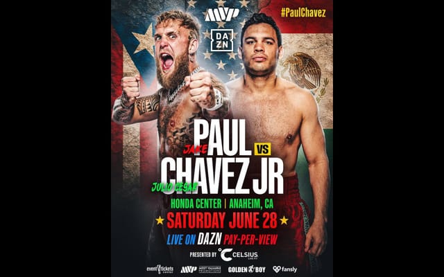 Jake Paul vs. Julio Cesar Chavez Jr. - Fight card, date, start time ...