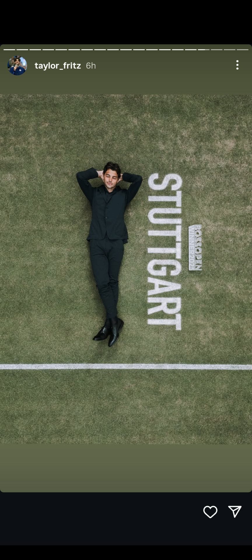 PICTURES: Taylor Fritz exudes class in sharp black suit for BOSS ...