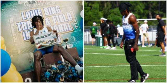 WATCH : Zamarii Sanders blazes through track to clock fastest 100m time ...