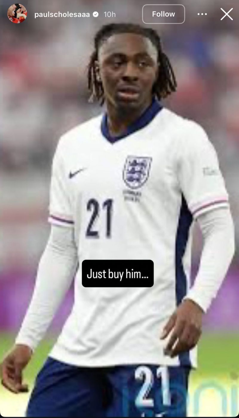 "Just buy him" - Paul Scholes urges Manchester United to sign PL star ...