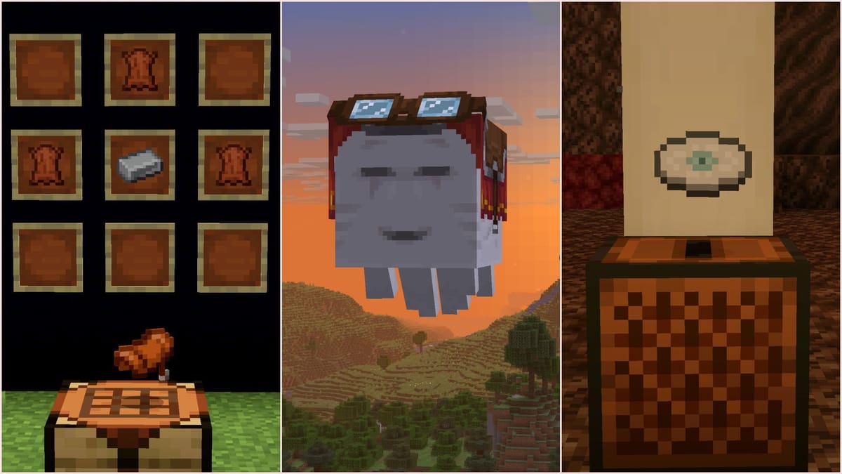 Minecraft Chase the Skies update is now officially out