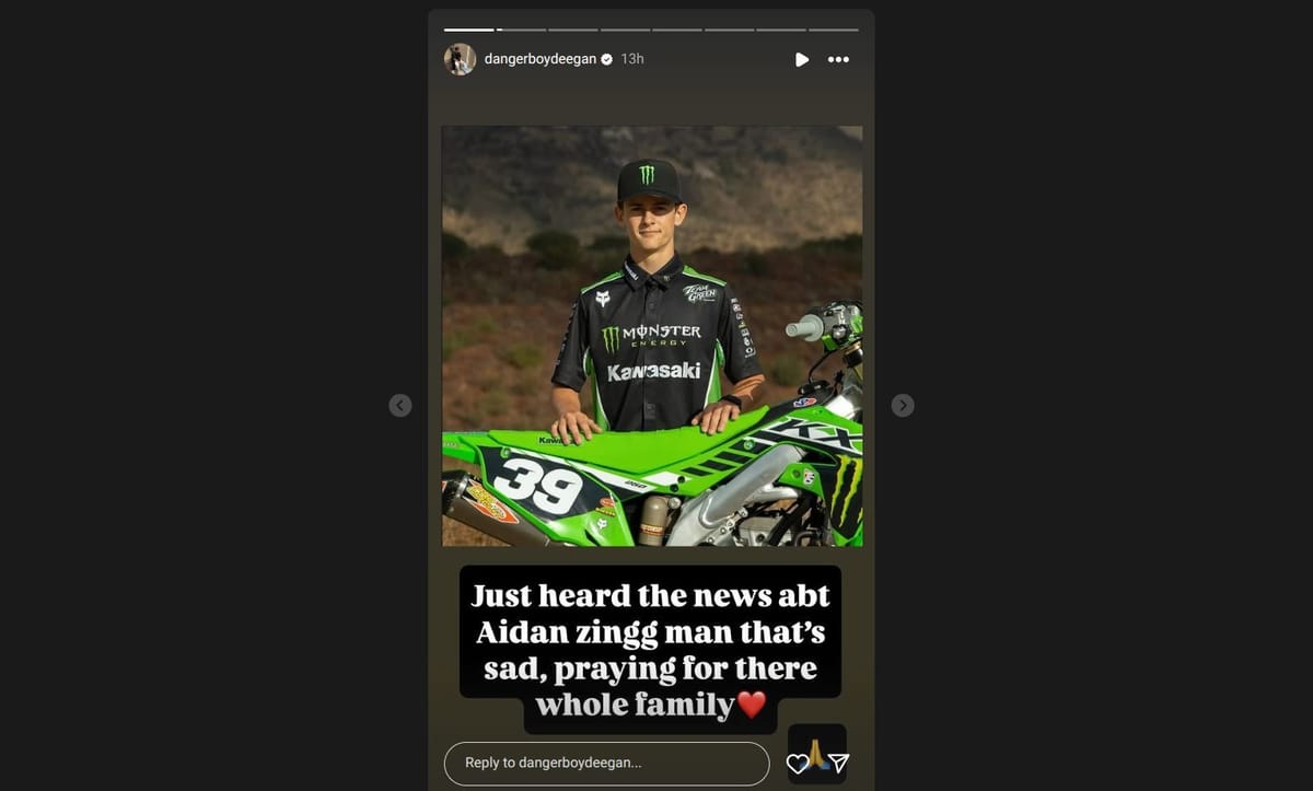 Hailie Deegan's brothers mourn death of 16-year-old motocross prodigy ...