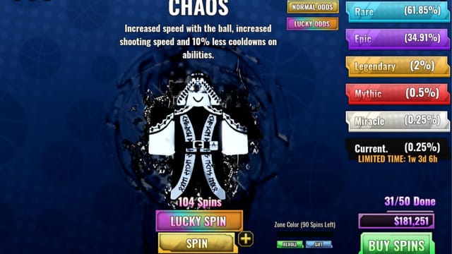 Basketball Zero: Chrollo Style and Chaos Zone guide