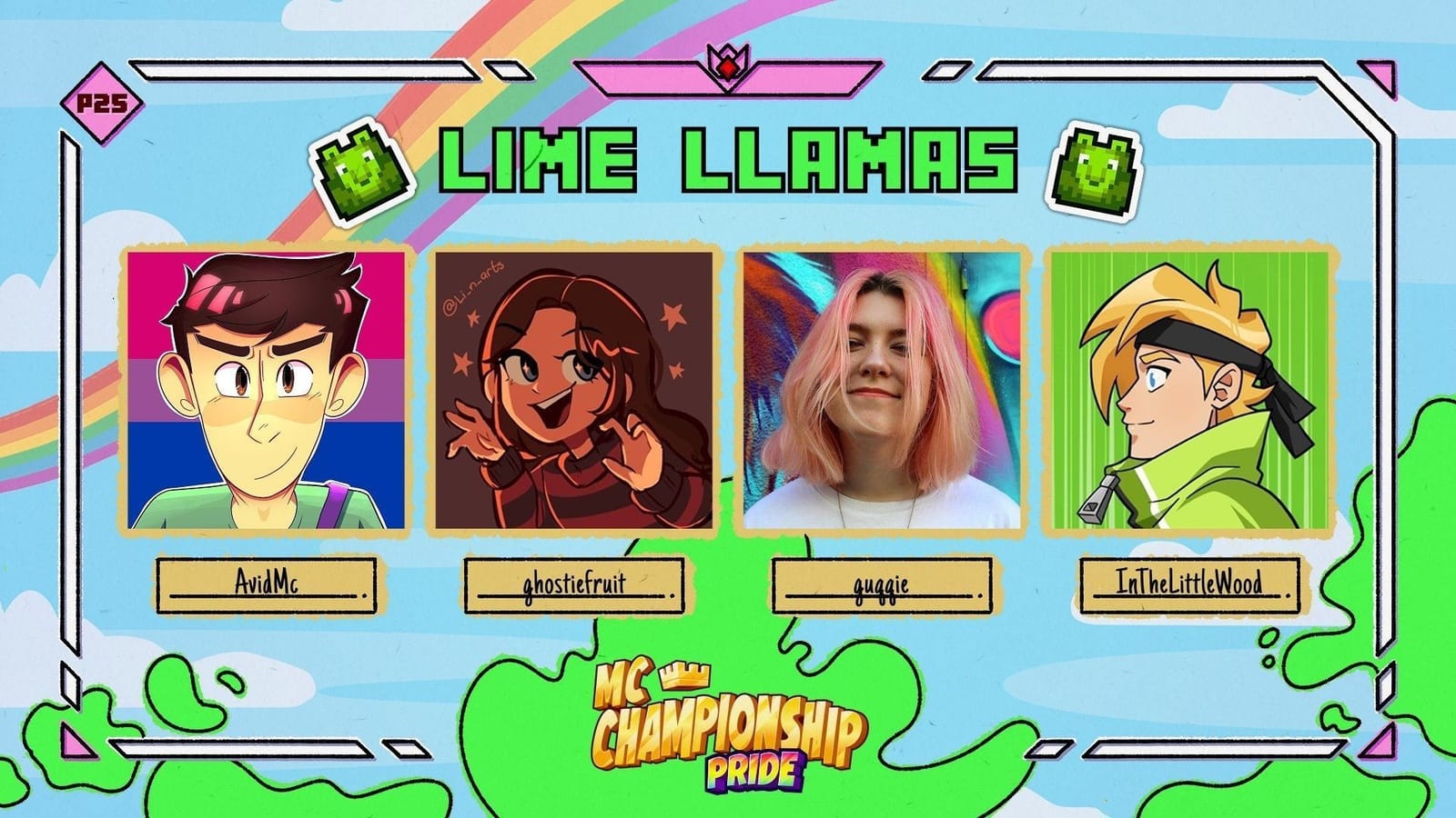 Minecraft Championship (MCC) Pride 25: List of all competing players ...