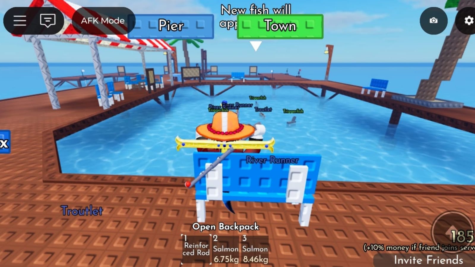How to unlock Family Pond in My Fishing Pier