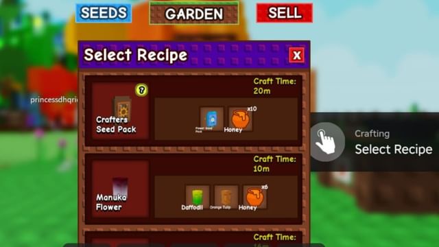 Grow a Garden Crafters Seed Pack: All seeds, rarities, and drop rates