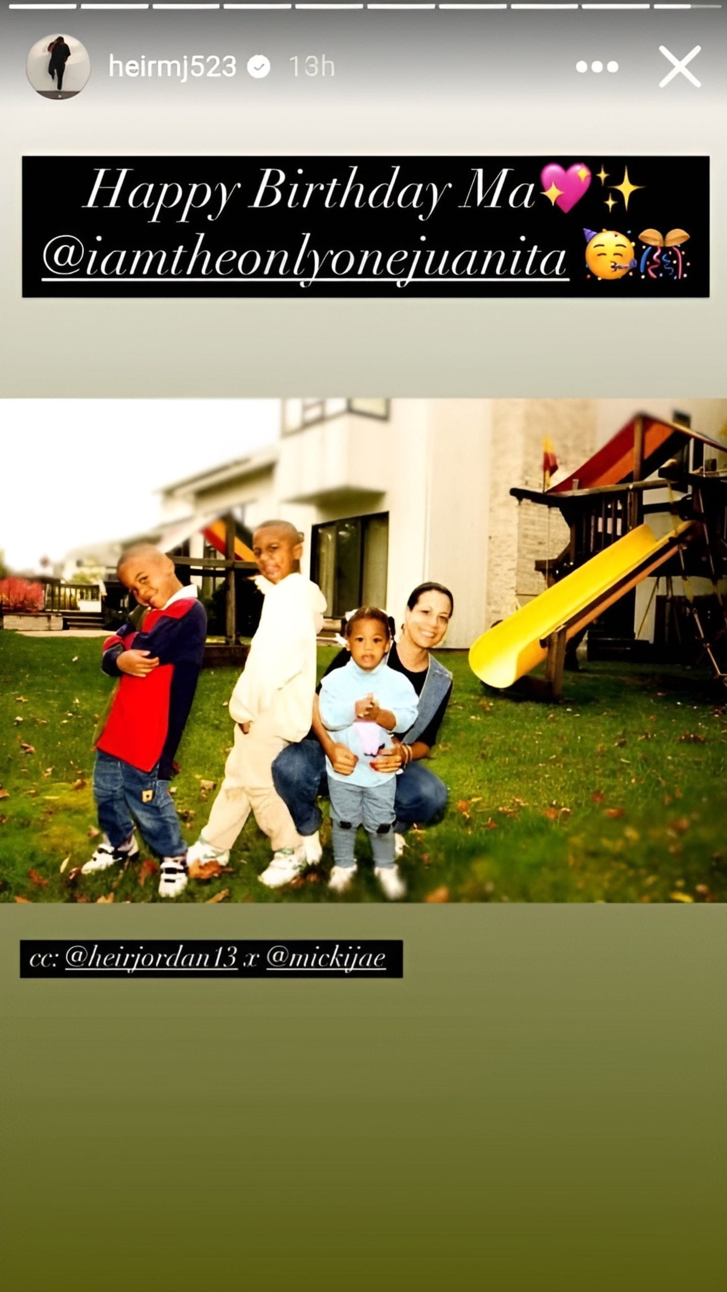 Michael Jordan's son Marcus Jordan shares rare doting post to mom with ...