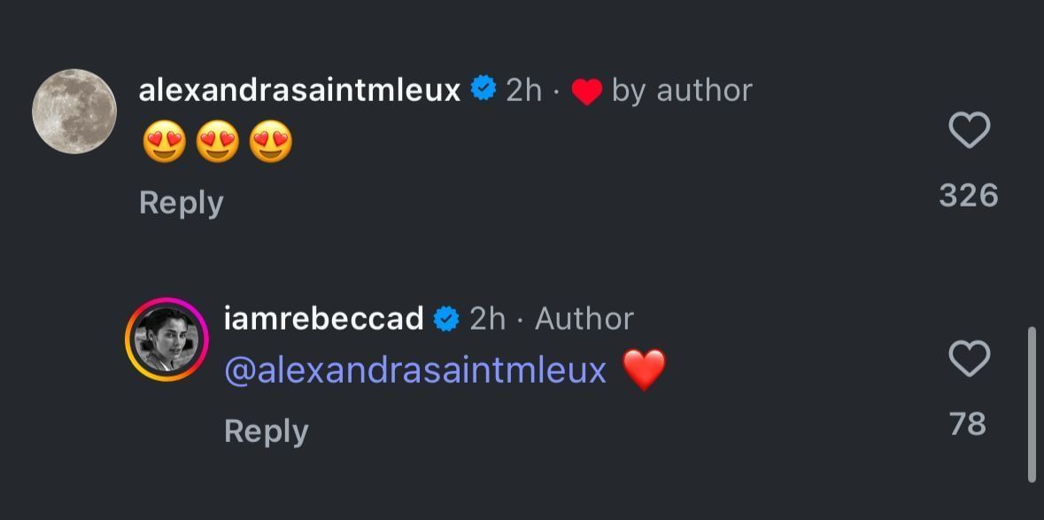 Charles Leclerc's girlfriend Alexandra Saint Mleux reacts to Carlos ...