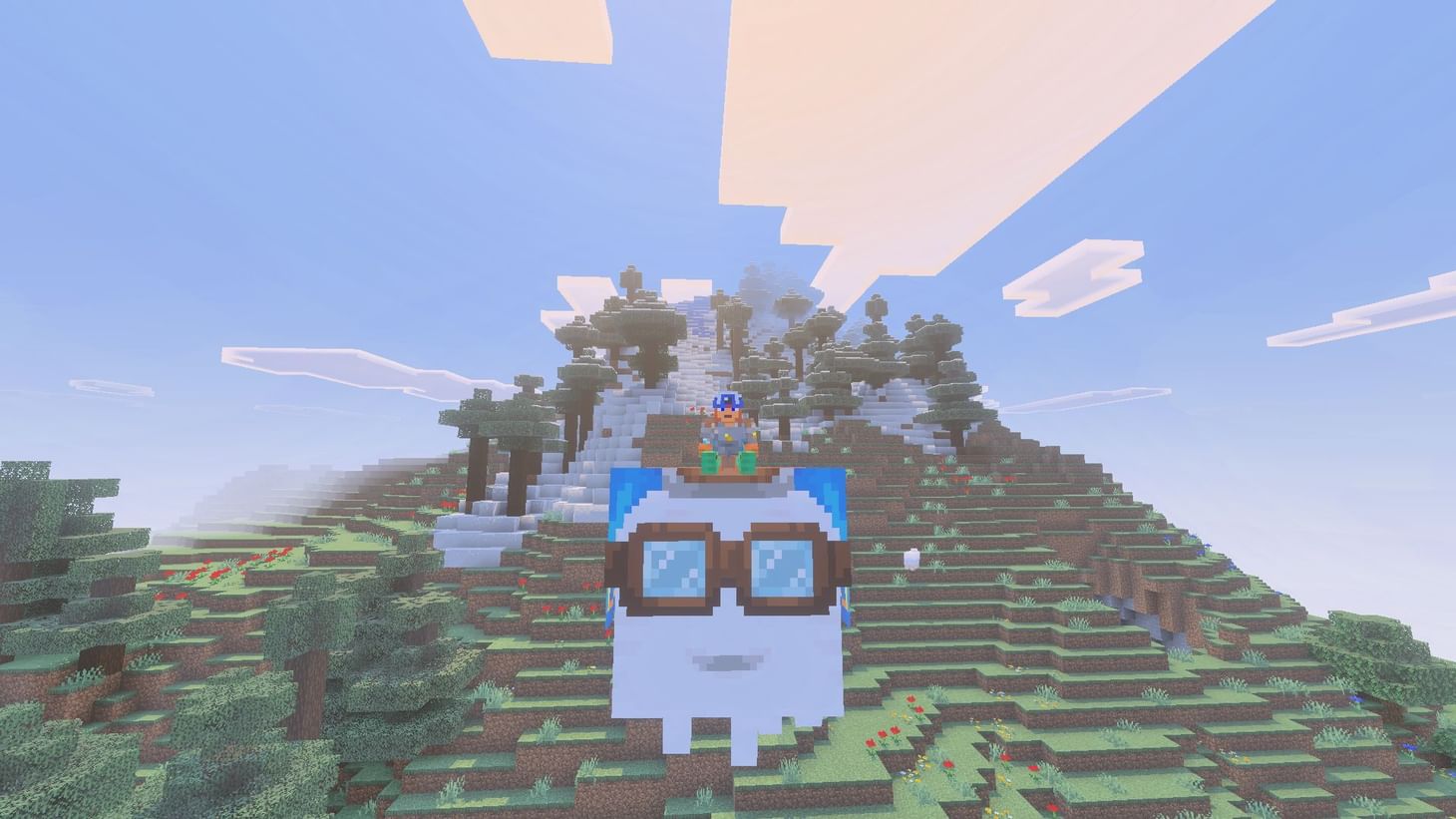 How to craft happy ghast saddle in Minecraft