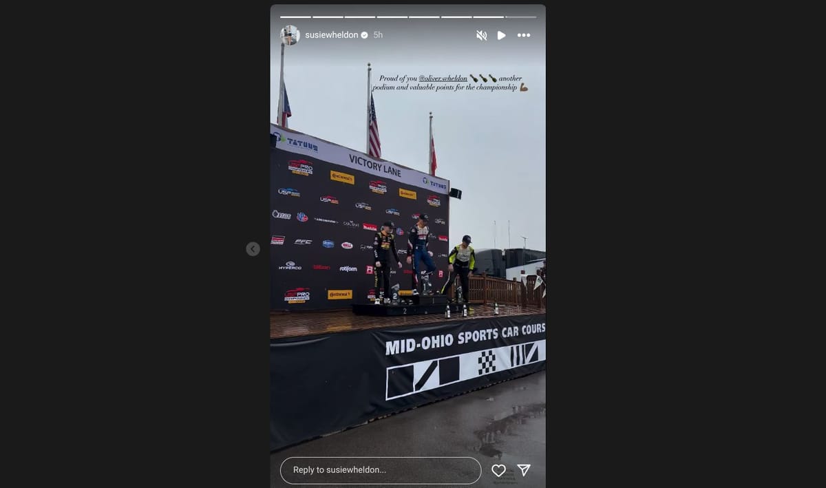 Dan Wheldon's widow Susie shares her feelings as son Oliver continues ...