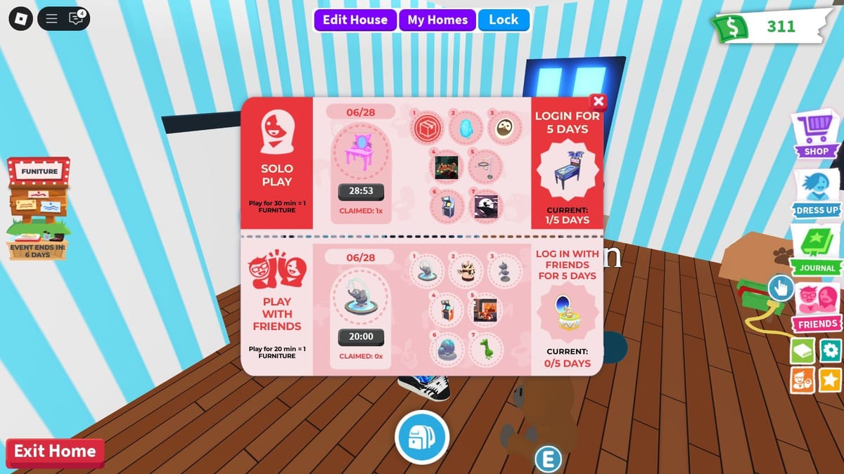 How to earn Daily Stamps in Adopt Me