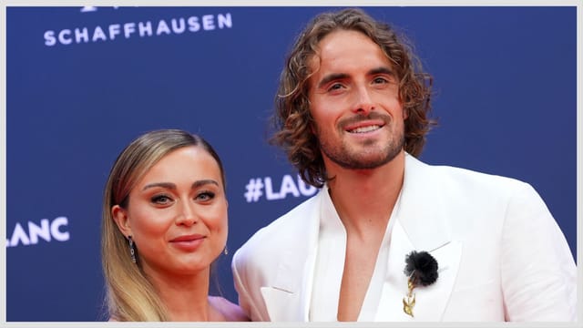 Stefanos Tsitsipas and girlfriend Paula Badosa stay back in Paris ...