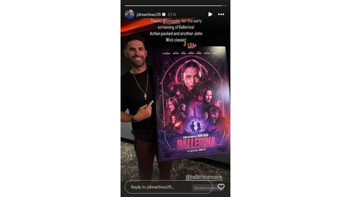 J.D. Martinez gives verdict on Keanu Reeves, Ana de Armas-starring John ...