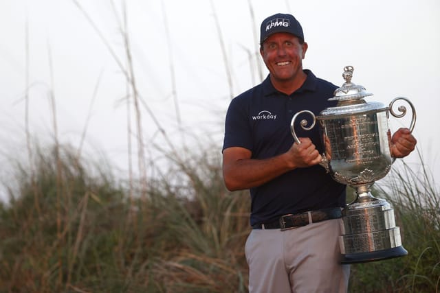 When Phil Mickelson picked two golf legends as people from history with ...