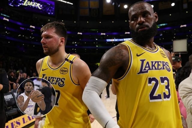 “LeBron lets Bronny have ice cream but Luka has to eat fruit?”: Fans ...