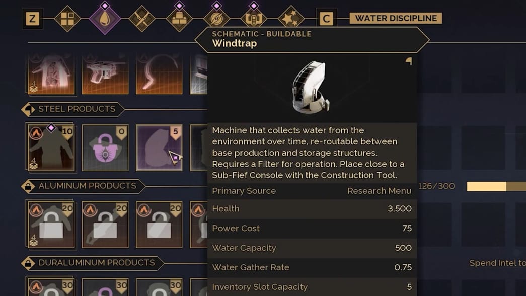 Dune Awakening: How to get and use a Windtrap