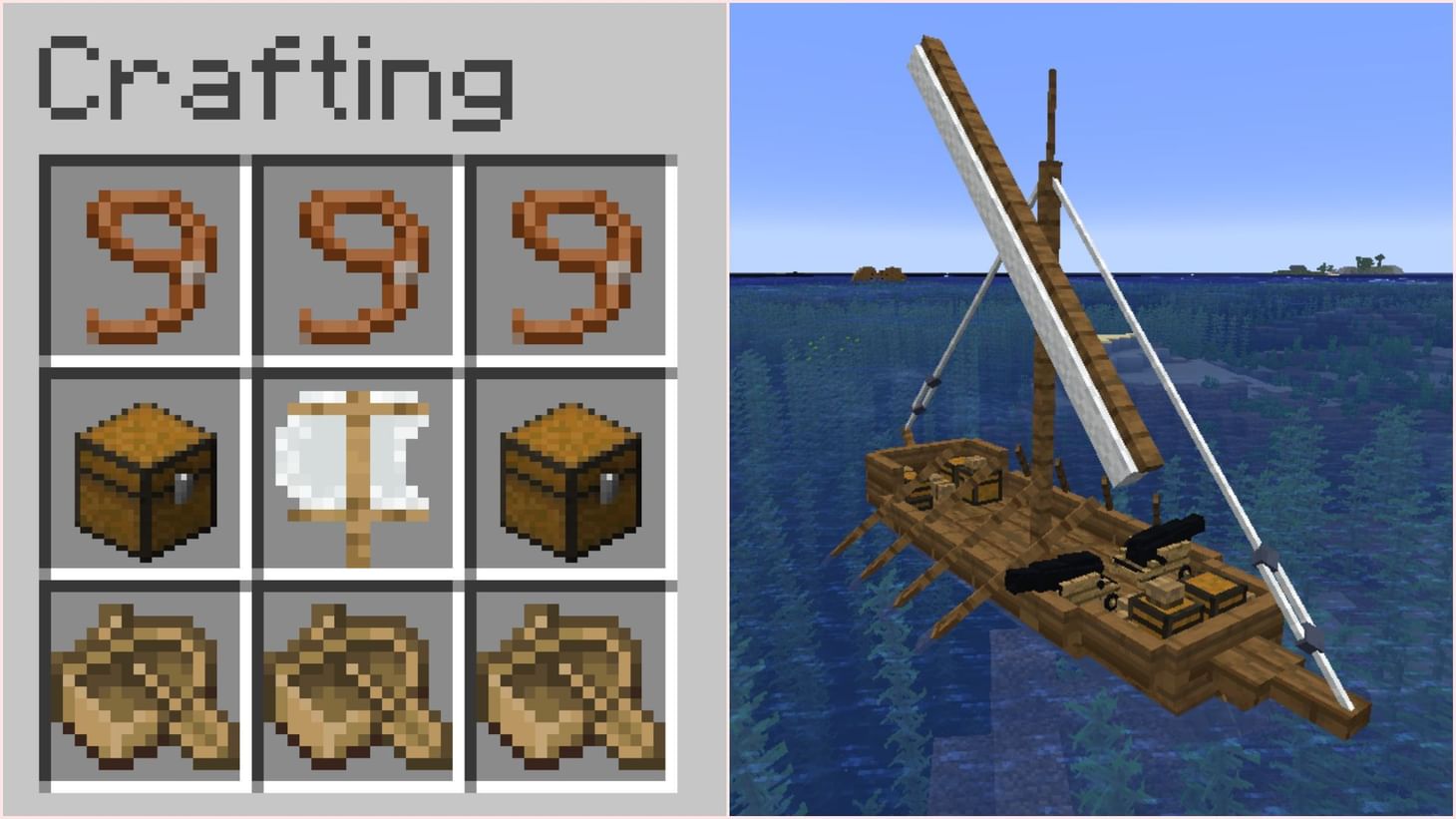 Minecraft Small Ships mod guide: Features and how to download
