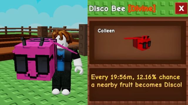 Disco Bee Grow a Garden: How to get, drop rate, and traits