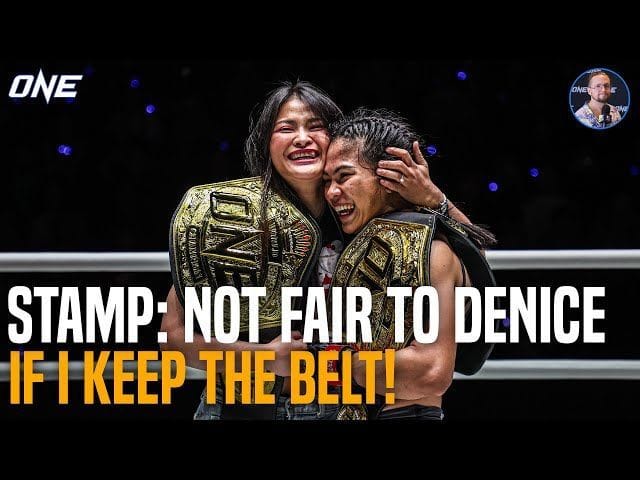 ONE Championship: "Show a better version of myself" - Stamp Fairtex ...