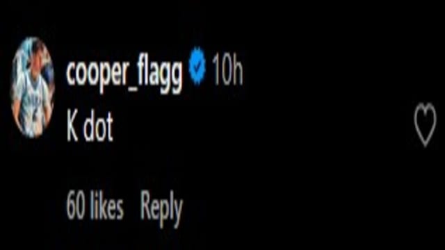 Cooper Flagg, Khaman Maluach react as Kon Knueppel shares memorable ...