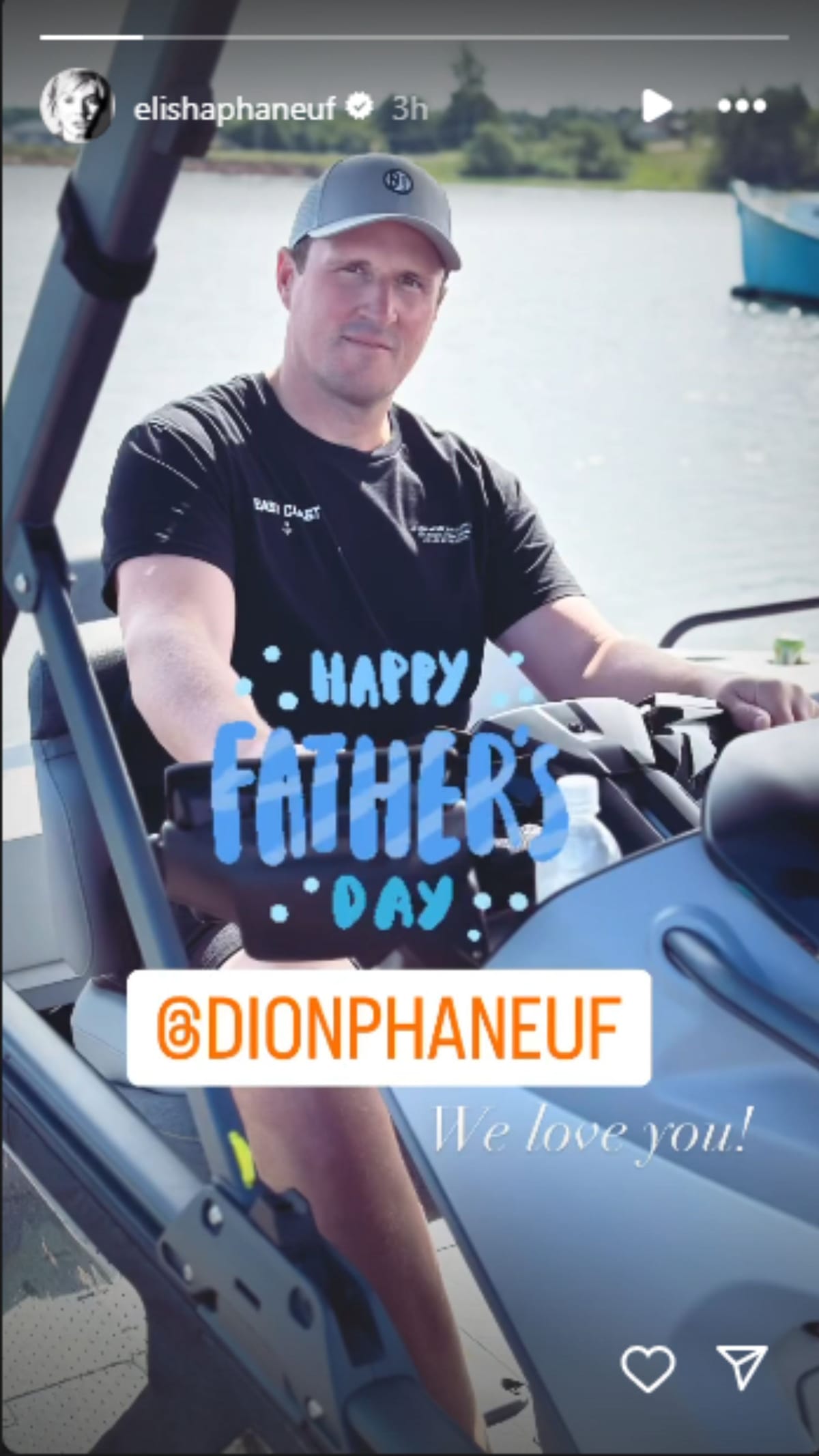 Dion Phaneuf's Hollywood star wife Elisha pens a 3-word message for ...