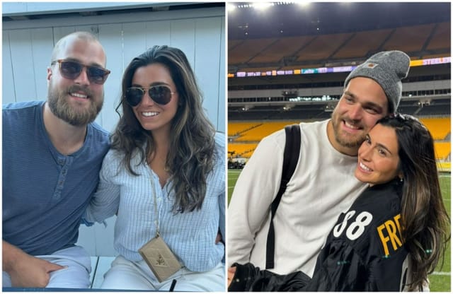 IN PICS: Steelers TE Pat Freiermuth announces engagement to girlfriend ...